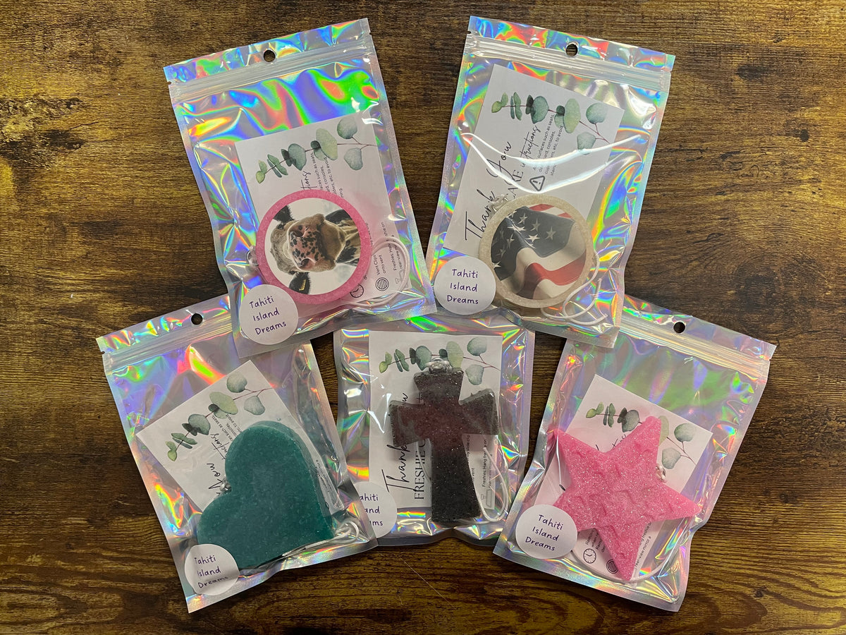 The "Shea" Car Freshies- "Tahiti Island Dream" – The Silver Strawberry