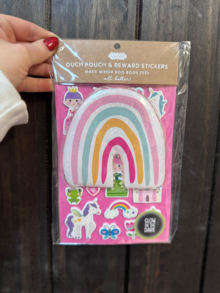 Ouch Pouch & Reward Stickers- "Rainbow" – The Silver Strawberry