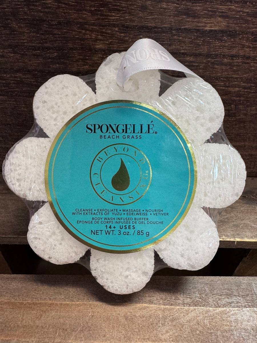 Spongelle Infused Soap Buffer- "Beach Grass" Flowers – The Silver ...