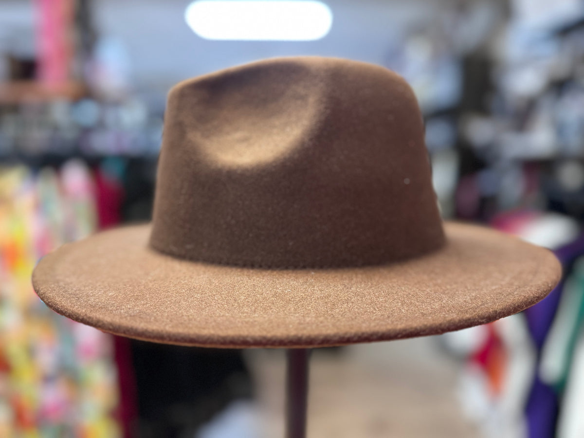 Polyester (Mini) Fedora- Brown – The Silver Strawberry