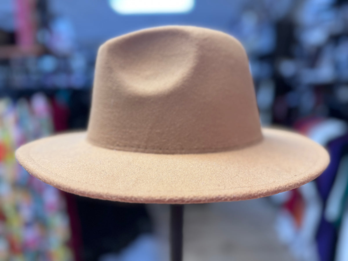 Polyester (Mini) Fedora- Tan – The Silver Strawberry