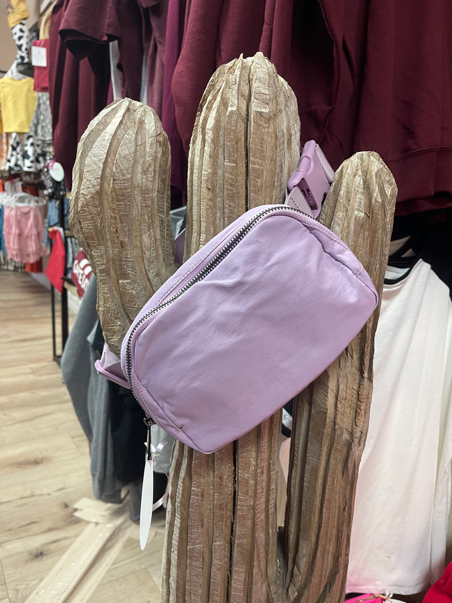 Layla Bum Bag Purses- Lavender – The Silver Strawberry