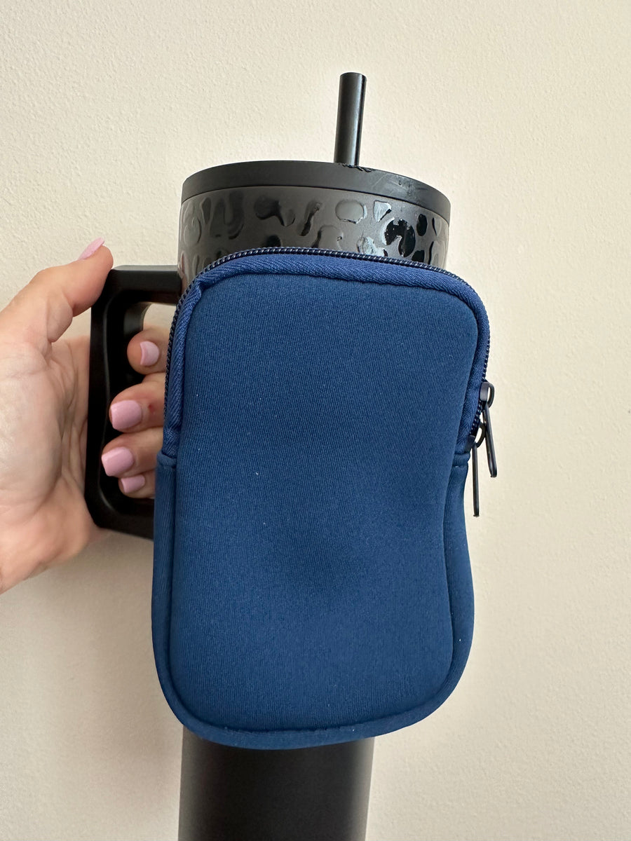 Tumbler Backpack- Navy – The Silver Strawberry