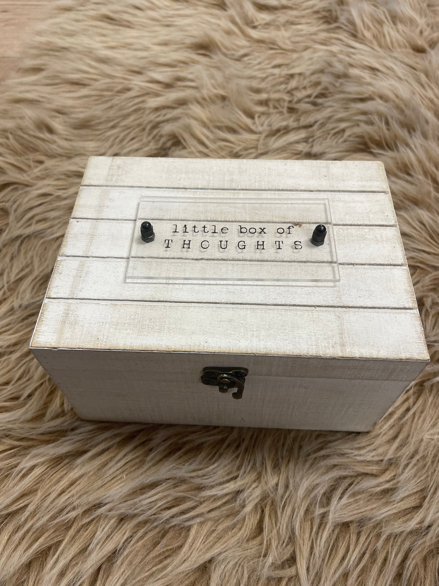 Writing Boxes- "Little Box Of Thoughts" – The Silver Strawberry
