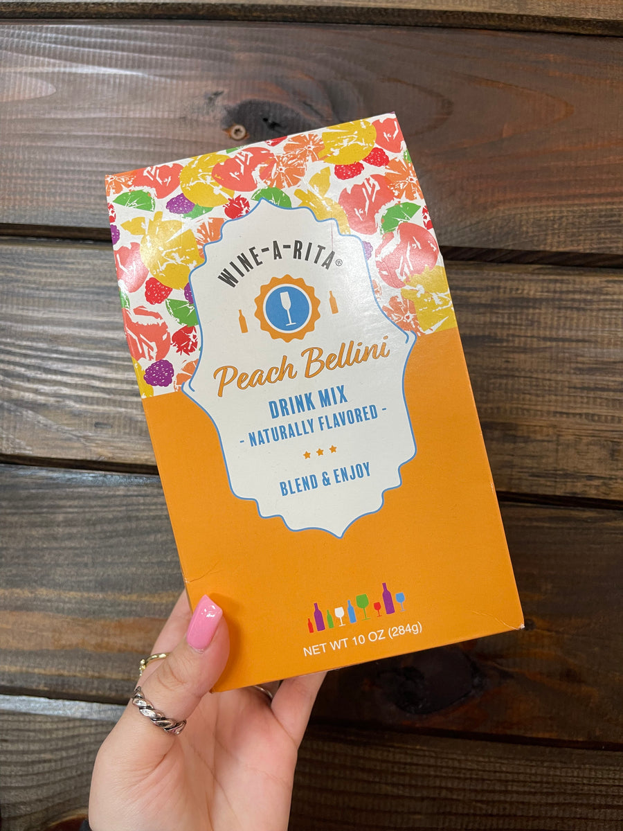 Wine-A-Rita Mix (10oz)- Peach Bellini – The Silver Strawberry